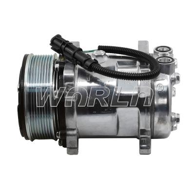 China WXTK154 Truck AC Compressor For Auman 24V Car Cooling Conditioner Pumps 5H14 8PK for sale