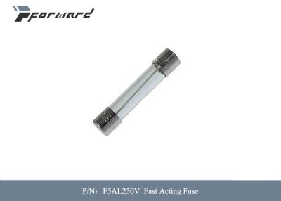 China Aviation Parts F5AL250V Fast Acting Fuse Nominal Cold Resistance 0.0137Ohms for sale