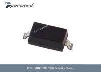 China Aviation Part 20V  MBR0520LT1G Schottky Rectifier Diode If  500mA for sale