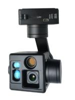 China Two Fixed Focal Length EO +1100m LRF Small Gimbal Camera Output for sale