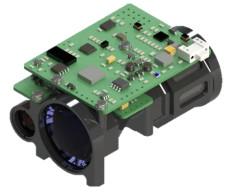 China FW-MP05102A Small Laser Rangefinder with 50m~5000m Range 1535nm Laser Wavelength and RS422 Communication for sale