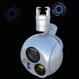China FW-Y303 Three-axis Rangefinder Lens for UAV with 33x Optical Zoom and 5~2000m Distance Measurement for sale