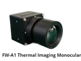China FW-A1 Thermal Imaging Monocular with 500m - 2000m Detection Distance 4-8 Hours Replaceable Battery and ≤50 mK NETD for All-Weather Use for sale