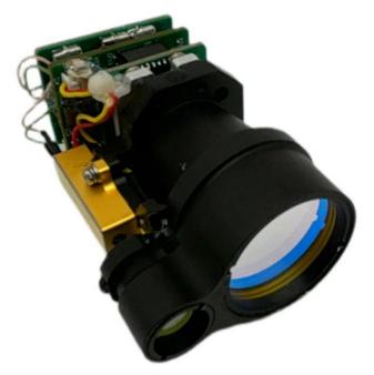 China FW-ED05 1535nm Eye-safe Laser Ranging Module with 6000m Range ≤0.5 mrad Divergence Angle and MIL-STD-810G Testing Standard for sale