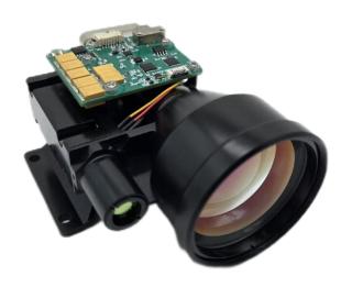China FW-ED12 1535nm Eye-safe Laser Ranging Module with 15km Range Φ15mm Launch Lens and Φ50mm Receiver Lens for sale
