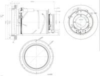 China FWD-0333-0R 30-150mm F0.84/1.2 1280×1024@12μm LWIR Motorized Zoom Lens — Chalcogenide Series for sale