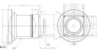 China FWD-10 10mm F1.2 1280×1024@12μm LWIR Motorized Zoom Lens with 8-12 μm Wavelength for Thermal Imaging for sale
