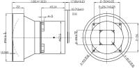 China FWD-100 100mm F1.2 1280×1024@12μm LWIR Motorized Zoom Lens with 8-12 μm Wavelength for Thermal Imaging for sale
