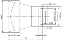 China FWD-55 55mm F1.0 1280×1024@12μm LWIR Motorized Zoom Lens with 8-12 μm Wavelength for Thermal Imaging for sale