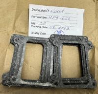China HP9-052 Rectangular Frame Aviation Circular Sealing Gasket with Corner Mounting Lugs and Surface Sealing Beads for sale