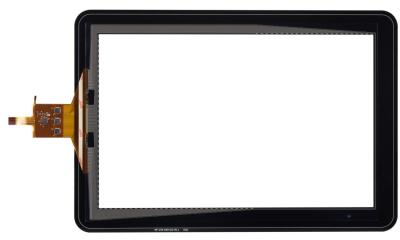 China 9.7 / 10.1 inch I2C interface Projected Capacitive Touch Panel 10-Point Touch for sale