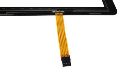 China Black Frame ITO Film Resistive Industrial Touch Panel TP with USB Port and Controller for sale