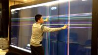China 55 Inch 10-point  Infrared Touch Panel, Finger or Touch Pen, Pure Glass for sale