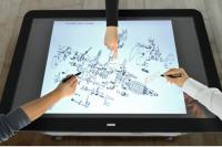 China 40 Inch multitouch IR with USB Cable, 100mA Pure Glass Infrared Touch Panel, for sale