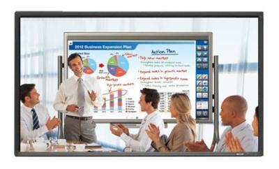 China 80 / 84 Inch Car Touch Panel Video Monitor For School Room / Meeting Display for sale
