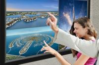 China IR 10 Point Multi Touch Panel With USB Cable / 100MA Pure Glass Infrared Touch Screen for sale