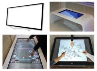 China IR 10 Point Multi Touch Panel With USB Cable / 100MA Pure Glass Infrared Touch Screen for sale