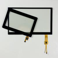 China Custom 7 Inch Projected Capacitive Touch Panel , Transparent Touch Screen Panel for sale