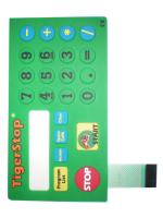 China Rubber Silicone Molded Membrane Switch Panel Graphic Overlay For Home for sale