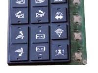 China Custom Waterproof Membrane Switch Panel , Tactile Dome for sale
