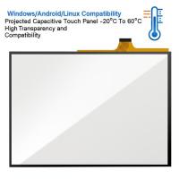 China Windows/Android/Linux Compatibility Projected Capacitive Touch Panel -20°C To 60°C with High Transparency and Compatibility for sale