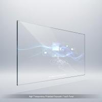 China High Transparency Projected Capacitive Touch Panel Providing No Pressure Touch Activation Force and Anti Glare Anti Fingerprint Surface for Digital Signage for sale