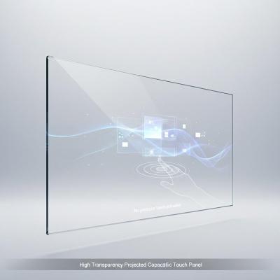 China High Transparency Projected Capacitive Touch Panel Providing No Pressure Touch Activation Force and Anti Glare Anti Fingerprint Surface for Digital Signage for sale