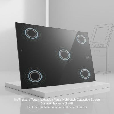 China No Pressure Touch Activation Force Multi-touch Capacitive Screen Featuring Surface Hardness 3H-6H Ideal for Touchscreen Kiosks and Control Panels for sale