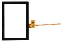 China 10.1 Inch Glass+Glass Projected Capacitive Touch Panel with I2C Interface for POS Machines for sale