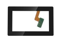 China 7 Inch PET Projected Capacitive Touch Panel With Black / White Frame Resolution for sale