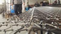 China Stainless Steel Spiral Wire Mesh Drying Conveyor Belt 0.2-4m Width for Peanut Processing for sale