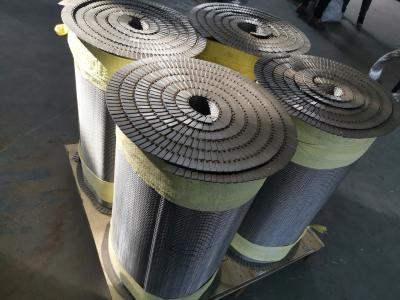 China SS304 Herringbone Conveyor Belt Food Safe 500-1800mm Width 20-100m Length for Industrial Applications for sale