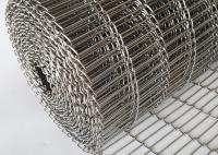 China 304 Stainless Steel Wire Mesh Chain Link Conveyor Belt 0.8-3.0mm Wire 10mm-3m Width for Chocolate Machines for sale