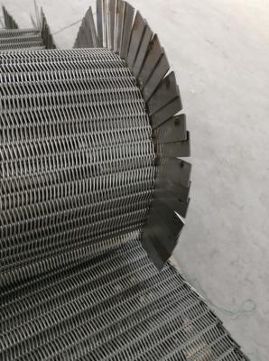 China Custom 304 Stainless Steel Grid Link Conveyor Belt - 5mm to 8mm Rod Diameter, Food Grade Corrosion Resistant for sale