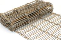 China Stainless Steel Wire Mesh Conveyor Belt 20m Length with 0.613m Width Options for Food Processing and Industrial Applications for sale