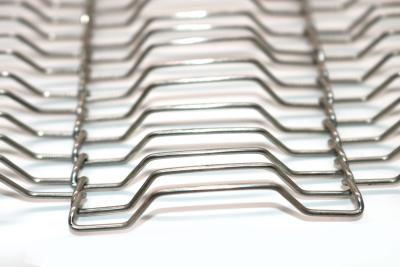 China Stainless Steel Wire Mesh Conveyor Belt 20m x 0.613m with 86% Open Area for Food Processing and Industrial Applications for sale