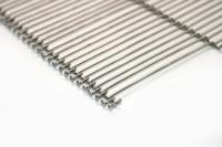 China Food Grade 304 Stainless Steel Flat Flex Mesh Conveyor Belt 1.0-3.0mm Wire Diameter 200-3600mm Width for sale