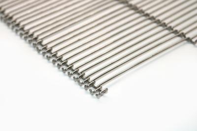 China Food Grade 304 Stainless Steel Flat Flex Mesh Conveyor Belt 1.0-3.0mm Wire Diameter 200-3600mm Width for sale