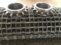 China Stainless Steel Wire Mesh Conveyor Belt 304SS for Food Processing with 86% Open Mesh Area and 20m Length Options for sale