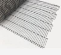 China 304 Stainless Steel Flat Flex Wire Mesh Conveyor Belt 100-400mm Width with 4-20mm Pitch for Food Processing for sale