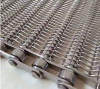 China Heavy Gauge Chain Link Wire Mesh Belt for Conveyor Equipment - 304 Stainless Steel, 10000m² Production Capacity for sale