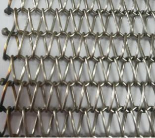 China 0.5mm-4mm Stainless Steel Spiral Wire Mesh Conveyor Belt for Bakery Tunnel Oven - 2.5m Width Custom Length for sale