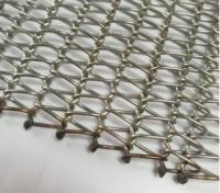 China 0.5mm-4mm Stainless Steel Spiral Wire Mesh Conveyor Belt for Bakery Tunnel Oven - 2.5m Width Custom Length for sale
