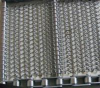 China 0.5mm-4mm Stainless Steel Spiral Wire Mesh Conveyor Belt for Bakery Tunnel Oven - 2.5m Width Custom Length for sale