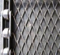 China SS304 Stainless Steel Mesh Belt Conveyor - 500mm Width, 8mm Rod Pitch, 25.4mm Chain Pitch for Industrial Applications for sale