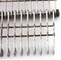 China Stainless Steel Eye Link Conveyor Belt Wire Mesh for Industrial Ovens - 1000m² Monthly Capacity for sale