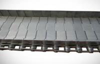 China SS304 Stainless Steel Wire Mesh Conveyor Belt Slat Chain - 200-800mm Width, 800kg/m² Capacity for sale