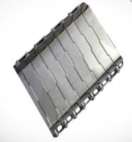 China SS304 Stainless Steel Wire Mesh Conveyor Belt Slat Chain - 200-800mm Width, 800kg/m² Capacity for sale