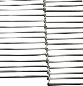 China 304 Stainless Steel Ladder Conveyor Mesh Belt for Food Industry - Custom Sizes 1-10+ Meters with 15-Day Lead Time for sale
