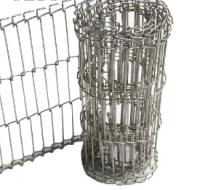 China 304 Stainless Steel Ladder Conveyor Mesh Belt for Food Industry - Custom Sizes 1-10+ Meters with 15-Day Lead Time for sale